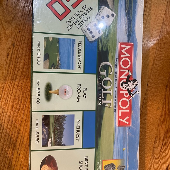 monopol | Toys | Monopoly Golf Game | Poshmark